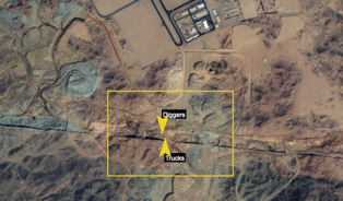 Satellitenbilder zeigen Baubeginn der autofreien Megastadt „The Line“