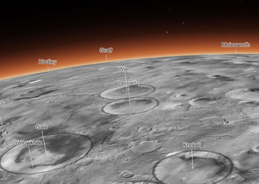 Höchstauflösende Karte des Mars veröffentlicht