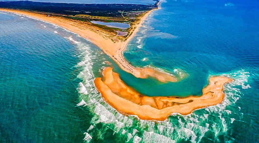 Neue Insel an der Küste North Carolinas entstanden