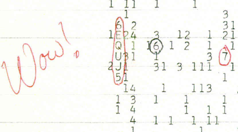 Das Wow-Signal aus dem Jahr 1977