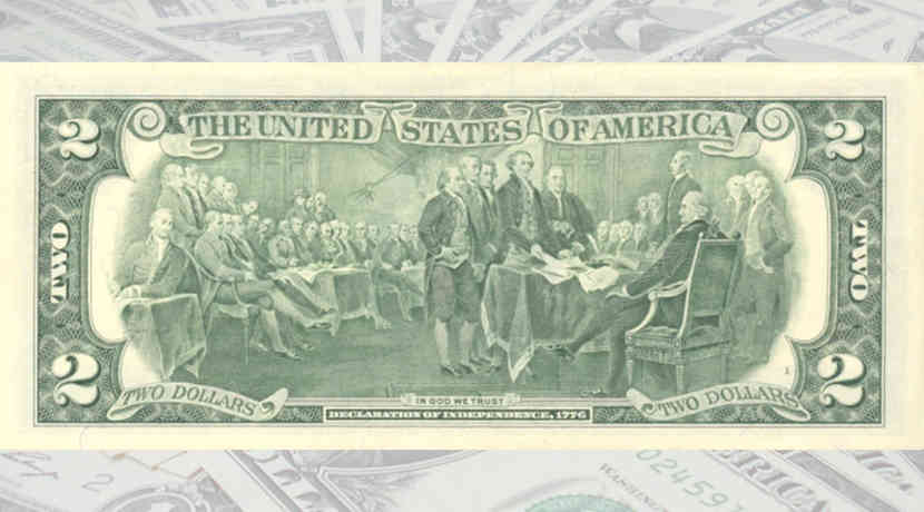 Die 100.000 Dollar Banknote der USA