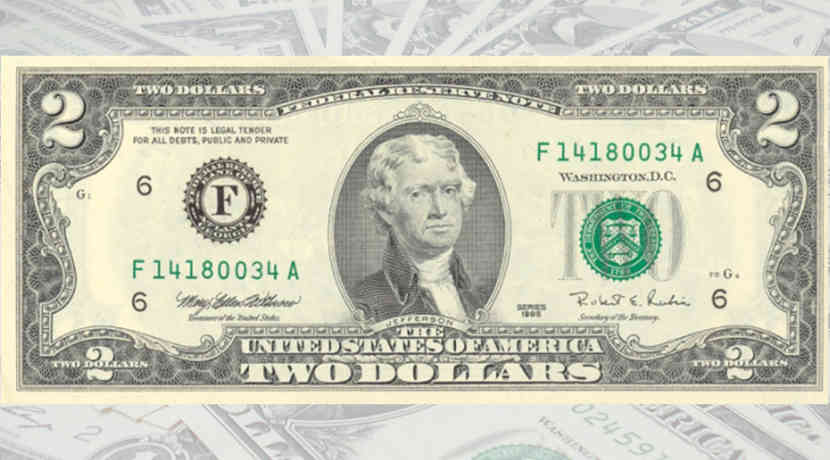 Die 100.000 Dollar Banknote der USA