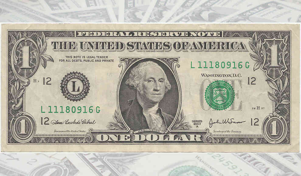 Die 100.000 Dollar Banknote der USA