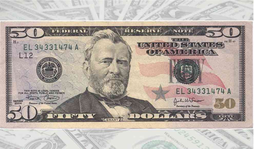 Die 100.000 Dollar Banknote der USA