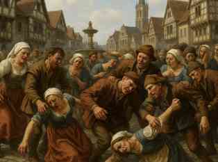 Warum bei der Tanzwut von 1518 in Straßburg hunderte Menschen starben