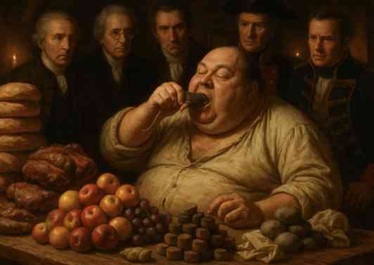 Tarrare der Allesesser aß lebende Tiere und Müll aus Neugier