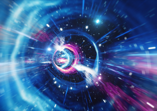 Physiker erschaffen ein Wurmloch aus Magnetfeldern