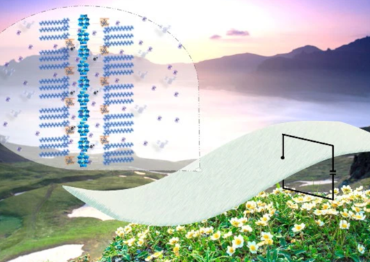 Nanomaterial gewinnt Strom aus der Luftfeuchtigkeit