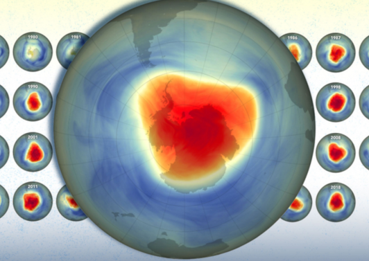 Ozonloch wird sich bis 2035 weitestgehend schließen